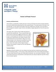 Arthroscopic Rotator Cuff Repair Rehab Protocol