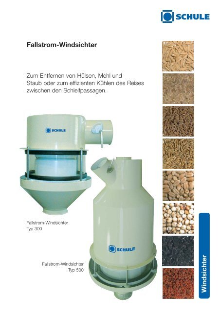 Windsichter Fallstrom-Windsichter - FH SCHULE Mühlenbau