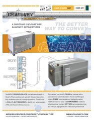 Chain-Vey for CIP - Modern Process Equipment