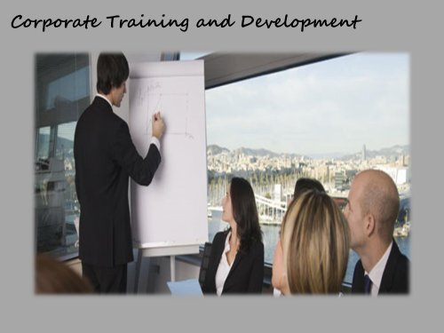 Corporate Training and Development