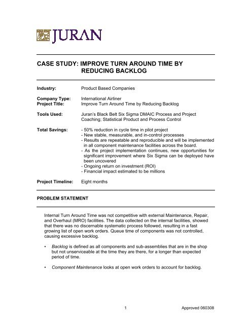 Case Study Improve Turnaround Time.pdf
