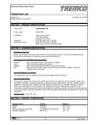 TREMproof 260 Application Instructions - Tremco Sealants