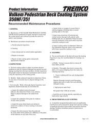 Vulkem 350NF/351 Data Sheet - Tremco Sealants