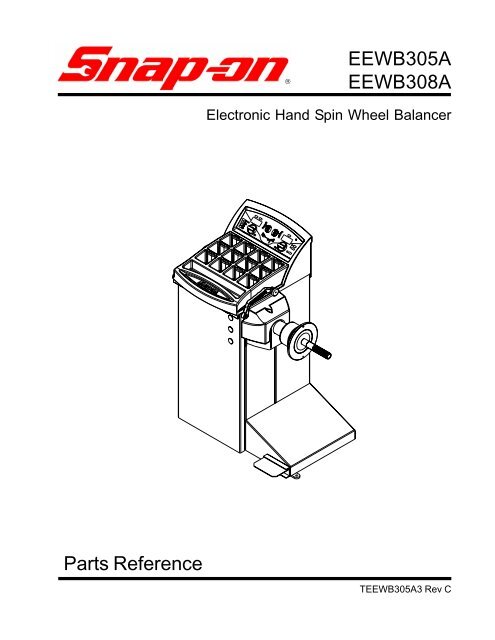 Electronic Hand Spin Wheel Balancer - Snap-on Equipment