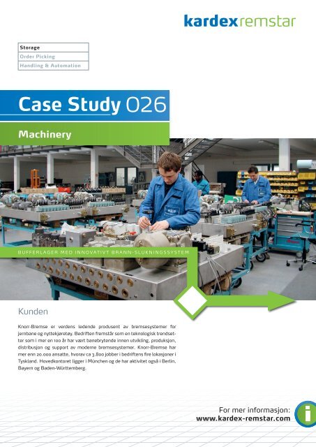 Case Study - Kardex Remstar