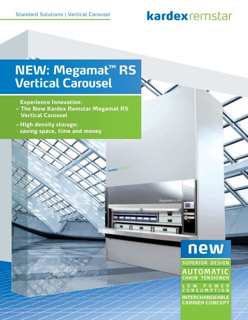 Kardex Remstar Megamat RS Vertical Carousel