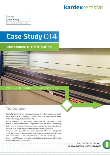 Case Study - Kardex Remstar