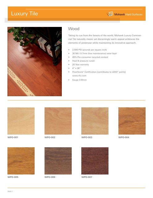 Luxury Tile - Mohawk Group