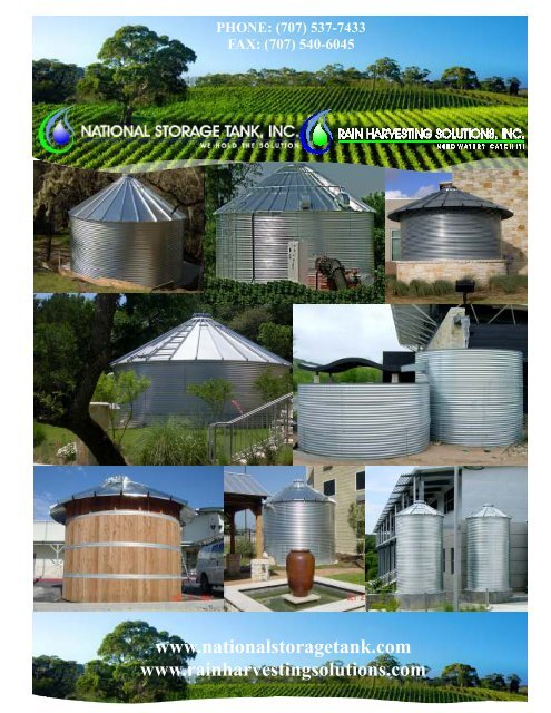 CorGal - EcoCore Tanks 2012 - National Storage Tank