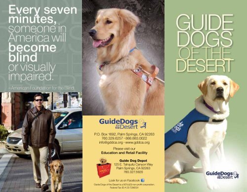 General Brochure PDF - Guide Dogs of the Desert