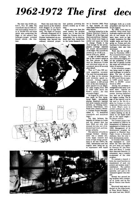 Centaur 2 Nasa