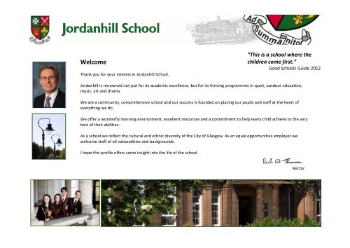 The School - Jordanhill School