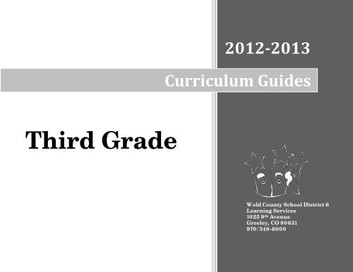 3rd Grade Curriculum Guides - Greeley Schools