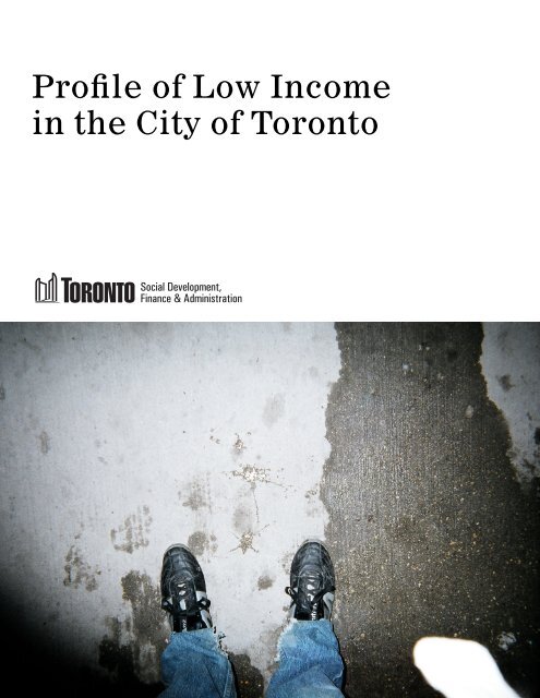 Profile of Low Income in the City of Toronto