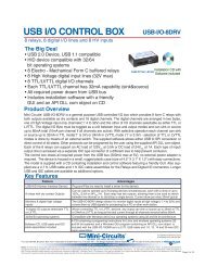 USB I/O CONTROL BOX