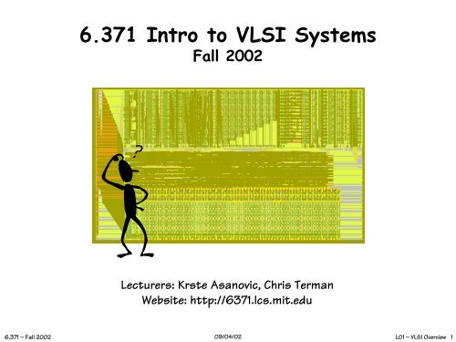 6.371 Intro to VLSI Systems - MIT