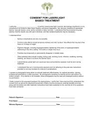 Consent for PRP Treatment - Dr Swamy.com