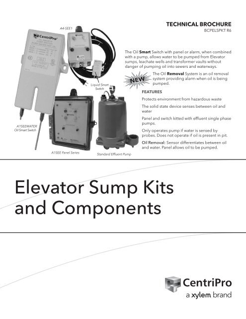 Elevator Sump Kits and Components - Depco Pump Company