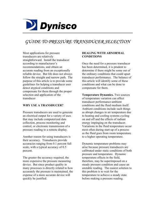 Download (92 KB) - Dynisco Instruments