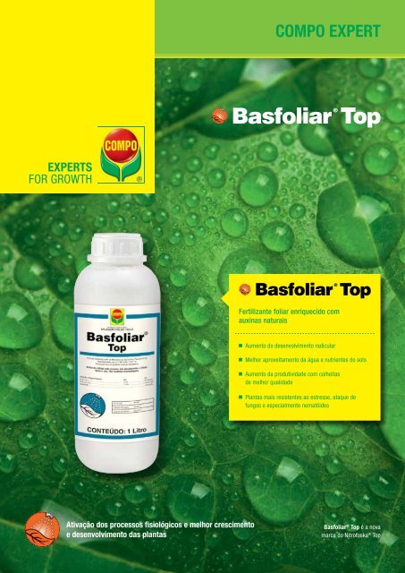 Folheto Basfoliar Top - COMPO EXPERT