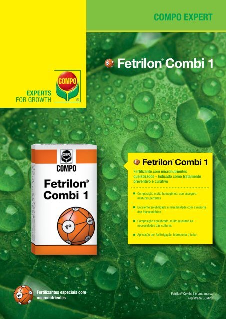 Folheto Fetrilon Combi1 - COMPO EXPERT