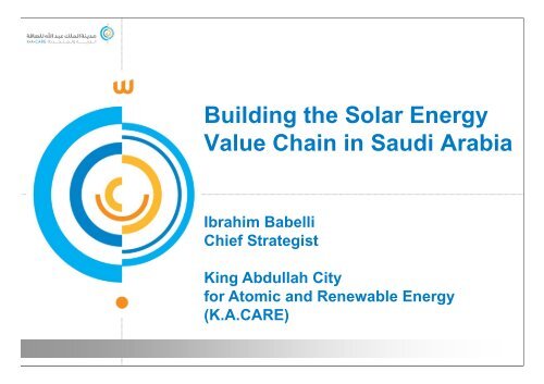 Building the Solar Energy Value Chain in Saudi Arabia