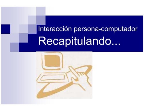 Recapitulando...