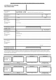 Deposit Australian Standard Transfer Form â Shares Only - MLC