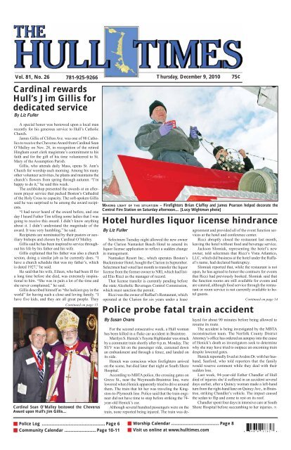 The Hull Times 12-09-10 Edition