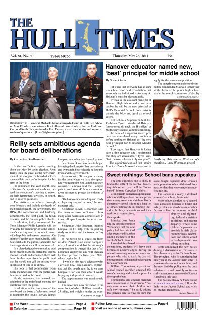 The Hull Times 05-26-11 Edition
