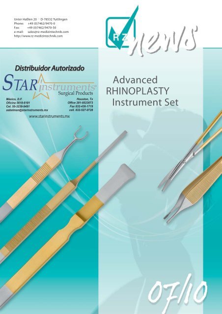 Advanced RHINOPLASTY Instrument Set