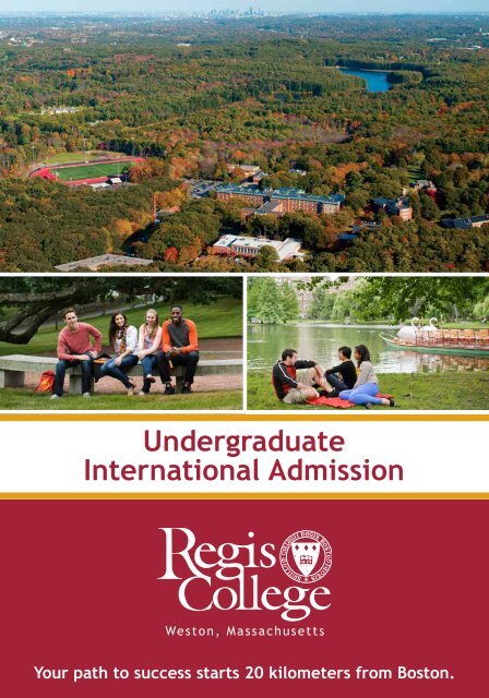 Undergraduate International Admission - Regis College