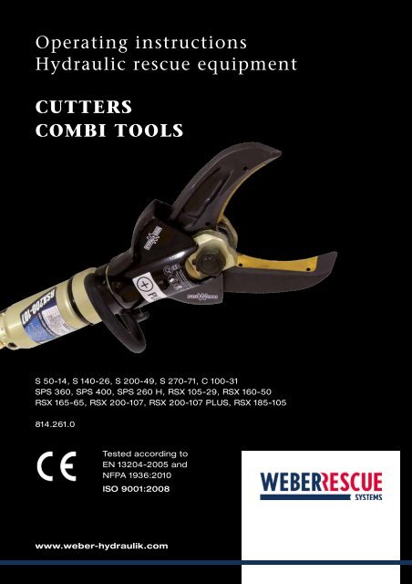 Cutters COMBI tOOLs - Weber-Hydraulik GmbH