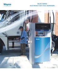 RELIANCE® G6200 MECHANICAL FLEET DISPENSER - Wayne