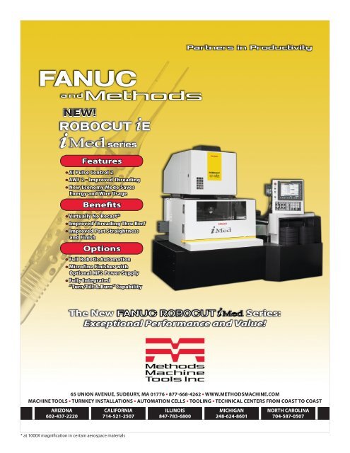 NEW! - Methods Machine Tools