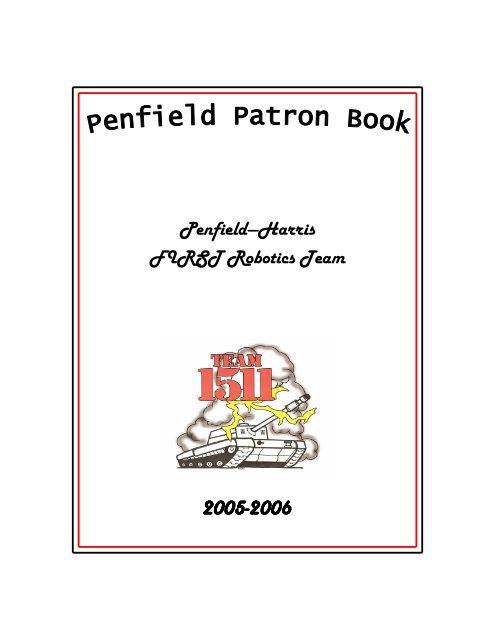 Patron Book - Penfield Robotics