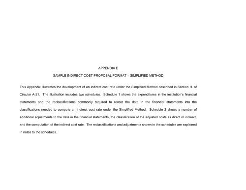 Simplified Method Example