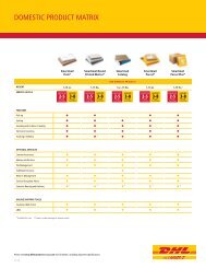 Smartmail Catalog Fulfillment - Ground - DHL Global Mail