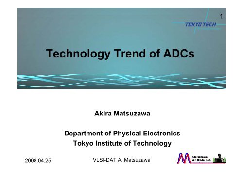 Technology Trend of ADCs