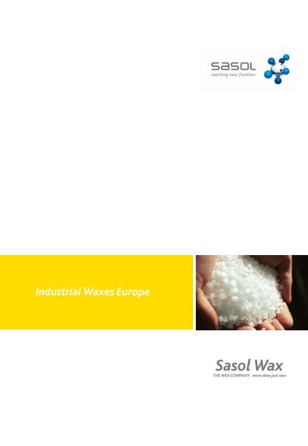 Brochure HydroWax 170 - Sasol Wax GmbH
