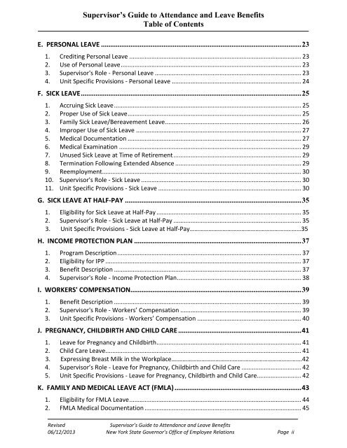 Supervisor’s Guide