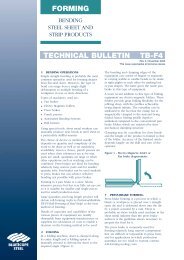 Technical Bulletin TB 10 - BlueScope Steel