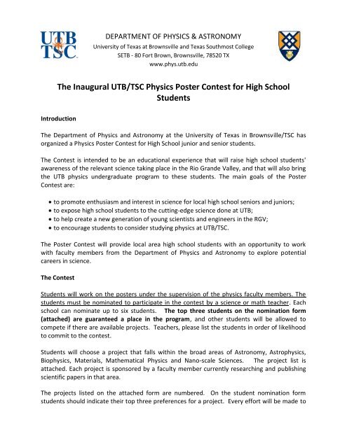 Physics Pictures Contest