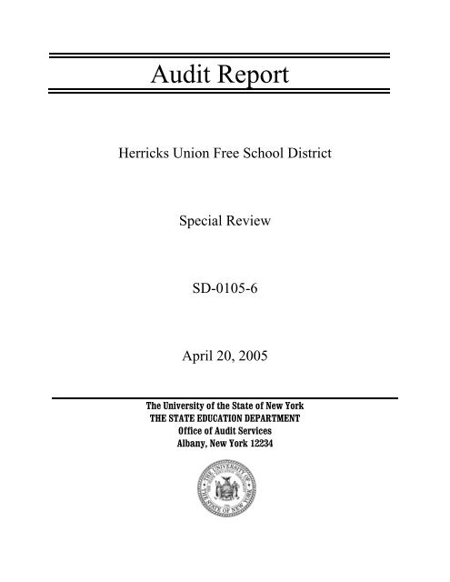 Draft Audit Report - Operations and Management Services