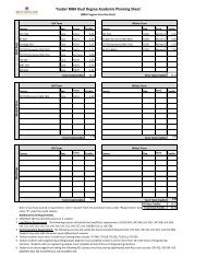 BBA Degree Checklist