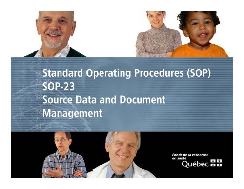 Standard Operating Procedures - SOP-23