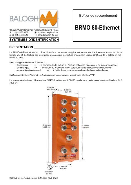 BRMO 80-Ethernet.pub - Balogh technical center