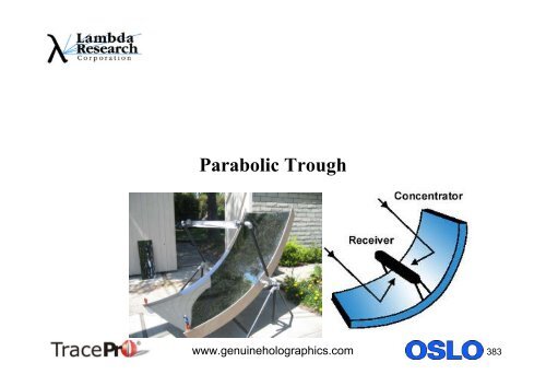 Parabolic Trough