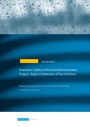 STATUTORY DECLARATION - EPA Victoria