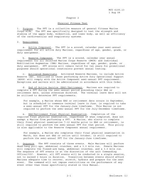 Chapter 2 Physical Fitnes